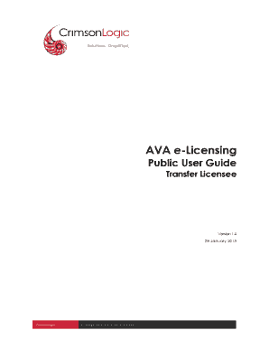 Fillable Online Login to AVA e-Licensing Fax Email Print - pdfFiller