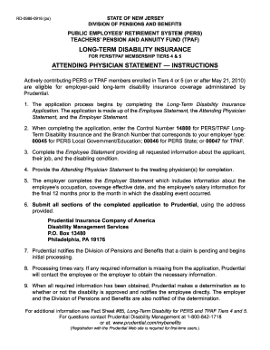 Fillable Online nj Attending Physician Statement - nj.gov Fax Email ...