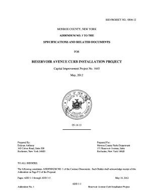 Fillable Online monroecounty Addendum Cover Sheet.doc - monroecounty ...