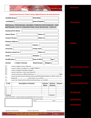 Fillable Online nedd INDIVIDUALS: - nedd Fax Email Print - pdfFiller