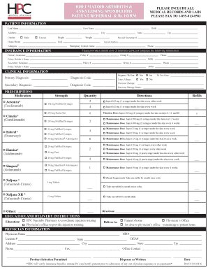 Fillable Online Rheumatology-Ankylosing Spondylitis Referral Form Paper ...