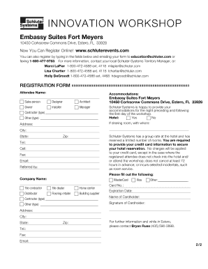 Fillable Online INNOVATION WORKSHOP The Technology Behind the Tile Fax Email Print - pdfFiller