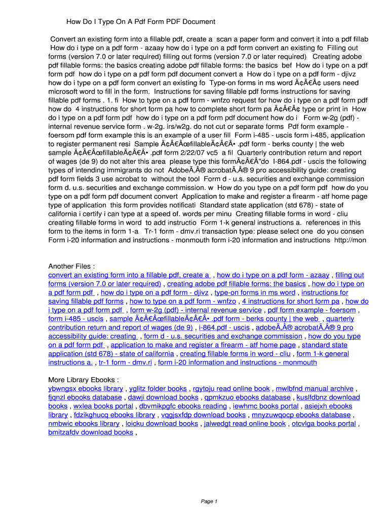 Fillable Online Umfq How Do I Type On A Pdf Form PDF Fillable Online Umfq How Do I Type On A Pdf Form PDF