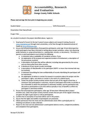 Fillable Online ocps Accountability, Research Fax Email Print - pdfFiller