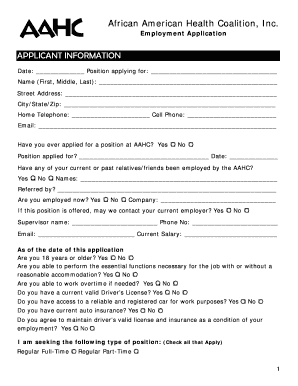 Fillable Online aahc-portland African American Health Coalition, Inc ...