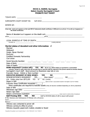 Fillable Online 2016+Probate+Fact+Sheet+for+Website Fax Email Print ...