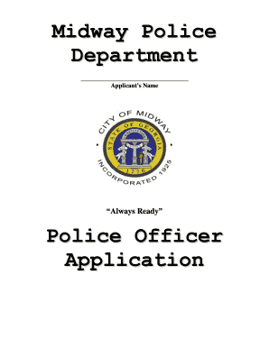 Fillable Online Grantville Police - City of Midway Fax Email Print ...