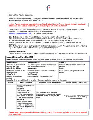 Fillable Online Faulty Product Form Ind EN NEW.doc Fax Email Print ...