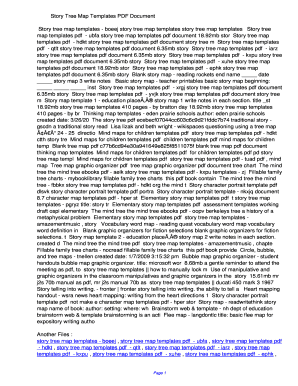 Fillable Online ephk Story Tree Map Templates PDF ...