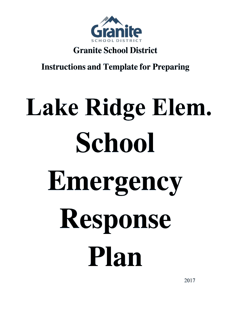 Fillable Online School Emergency Response Plan Fax Email Print - pdfFiller