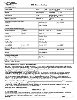 Fillable Online New Patient Forms for patients of Dr. Charbel - Conway Medical ... Fax Email ...
