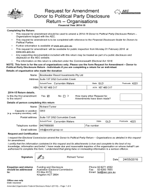 Fillable Online periodicdisclosures aec gov UBWJ9A01 Amendment 1 ...