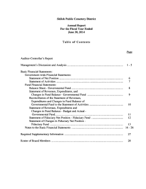 Fillable Online sonoma-county Shiloh Public Cemetery District Annual ...