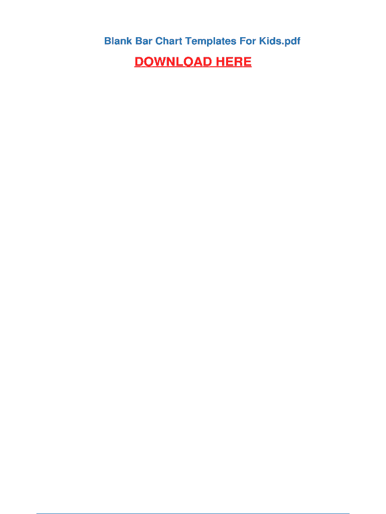 Fillable Online Blank Bar Chart Templates For Kids - Pdfsdocuments.com ...