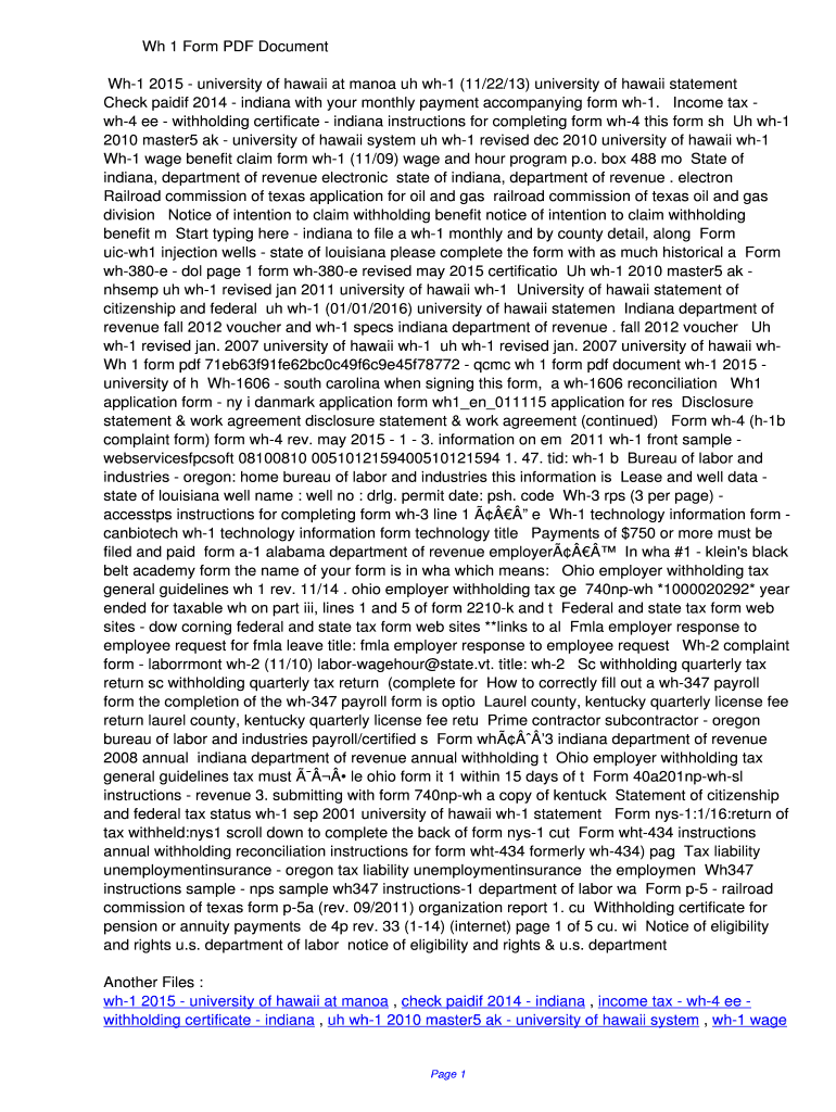 Fillable Online qcmc Wh 1 Form PDF 71eb63f91fe62bc0c49f6c9e45f78772. Wh ...