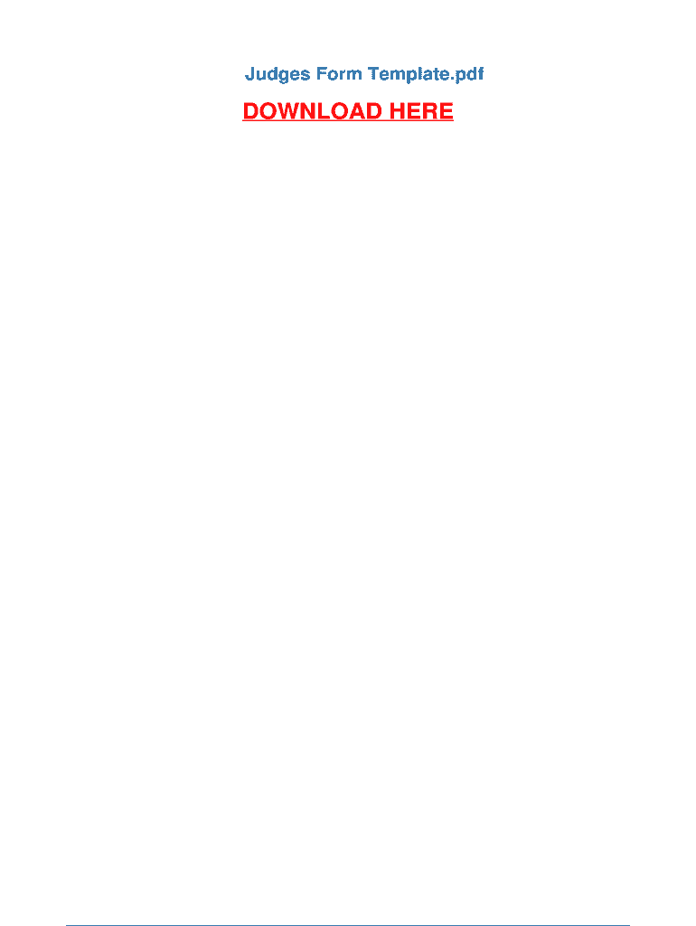 Fillable Online Judges Form Template - pdfsdocuments.com Fax Email ...