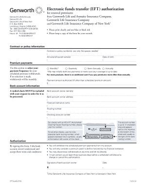 Fillable Online Genworth Life & Annuity Fax Email Print - pdfFiller
