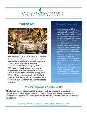 Fillable Online What is SP? How Does SP Provide Value Fax Email Print ...