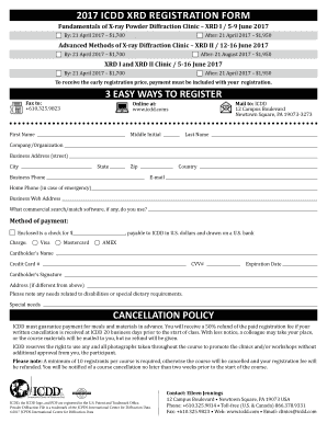 Fillable Online Download Registration Form - ICDD Fax Email Print ...