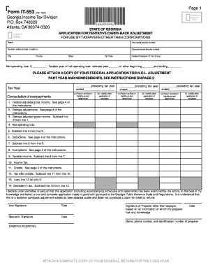 Fillable Online Form IT-553 Fax Email Print - pdfFiller