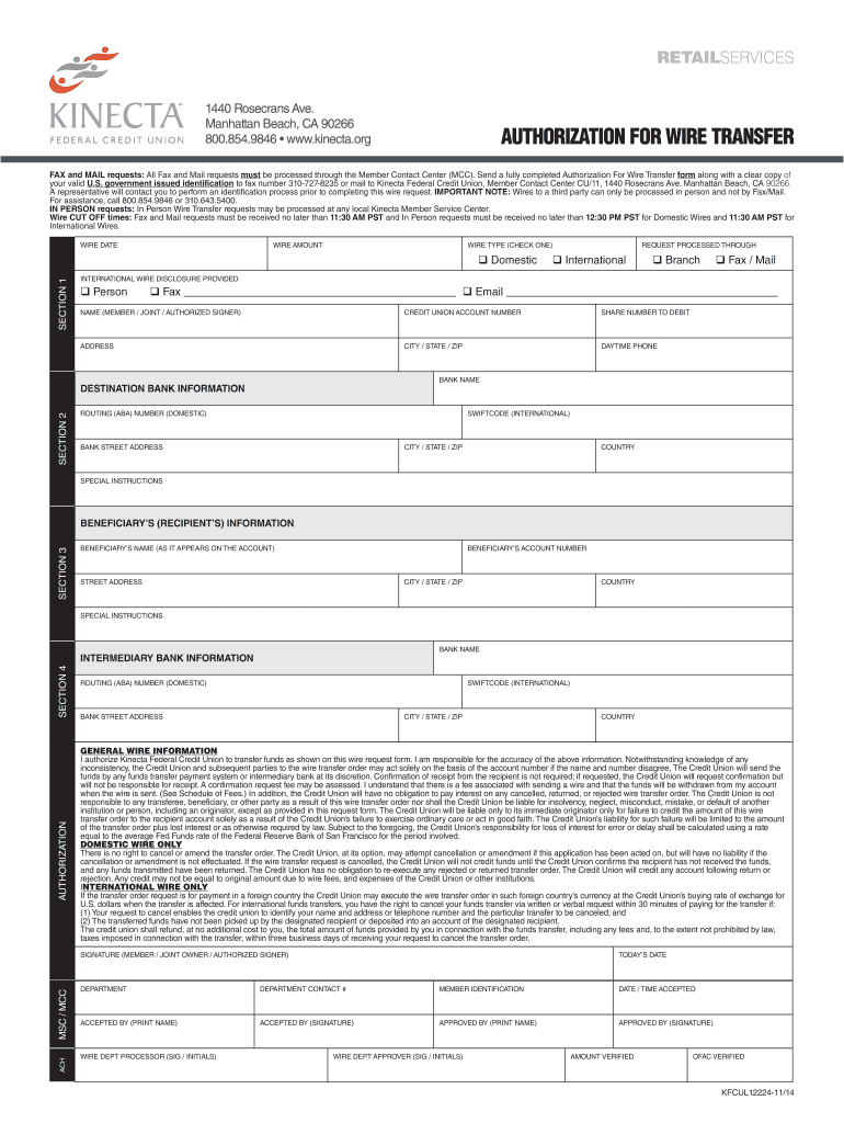 Fillable Online Wire Instruction Sheet - Wire Transfer Fax Email Print ...
