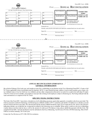 Fillable Online FORM KW-3 (REV Fax Email Print - pdfFiller