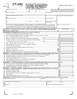 Fillable Online CT-240 Fax Email Print - pdfFiller