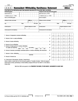 Fillable Online 592-A-form. 592-A-form Fax Email Print - pdfFiller