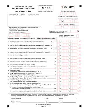Fillable Online DO NOT STAP LE THIS RETURN Fax Email Print - pdfFiller