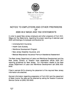 Fillable Online M-6025 - W2 Wage and Tax Statements. Notice to ...