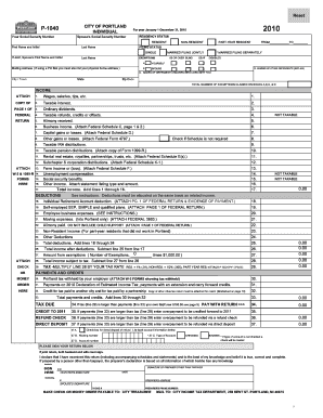 Fillable Online 2010 Tax Booklet.xls Fax Email Print - pdfFiller
