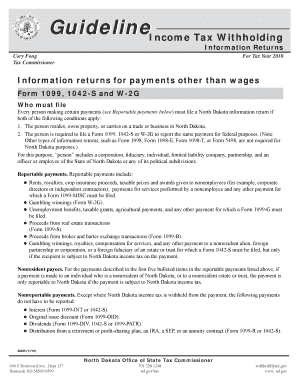 Fillable Online Information Returns Guideline. Information Returns ...