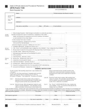 Fillable Online 2016 Form T-86 Fax Email Print - pdfFiller