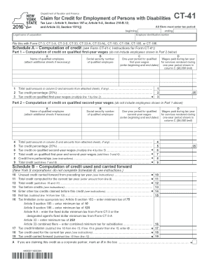 Fillable Online Form CT-41 Fax Email Print - pdfFiller