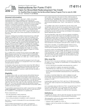 Fillable Online Form IT-611-I Fax Email Print - pdfFiller