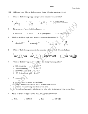 Fillable Online as vanderbilt Choose the best answer for the following questions (44 pts) - as ...