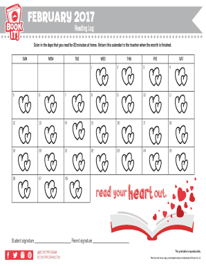 Fillable Online ipsdweb ipsd February - Pizza Hut BOOK IT! Fax Email ...