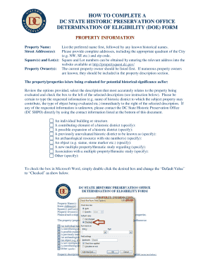 Fillable Online dmv dc HOW TO FILL OUT A DC DOE FORM Fax Email Print ...