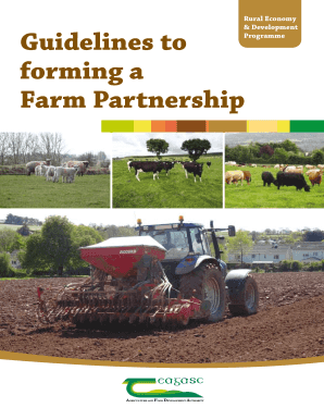 Fillable Online Farm Partnership Fax Email Print - pdfFiller