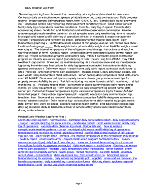 24 Printable daily progress report construction Forms and Templates ...