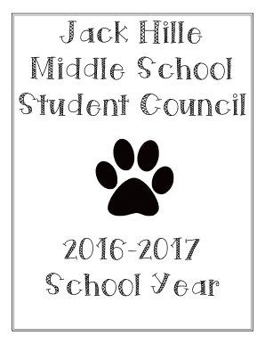 Fillable Online d142 Student Council Handbook.pdf - d142 Fax Email ...