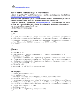 Fillable Online How to embed Satbeams maps to your website Fax Email ...