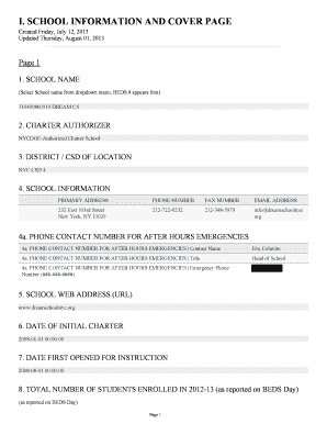 Fillable Online p12 nysed (Select School name from dropdown menu; BEDS # appears first) - p12 ...