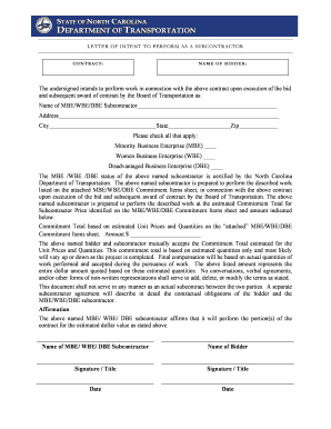 Fillable Online DI00110 - Contract Proposal.pdf Doc. Type ... - Connect NCDOT Fax Email Print ...