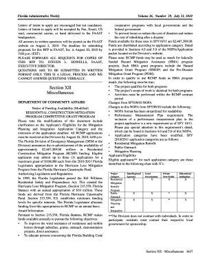 Fillable Online flrules Section XII - Florida Administrative Code ...