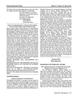 Fillable Online flrules Section XII - Florida Administrative Code - flrules Fax Email Print ...
