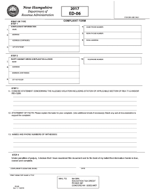 Fillable Online revenue nh fillable - New Hampshire Department of ...