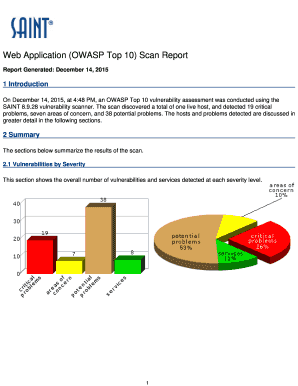 Fillable Online Web Application (OWASP Top 10) Scan Report Fax Email Print - pdfFiller