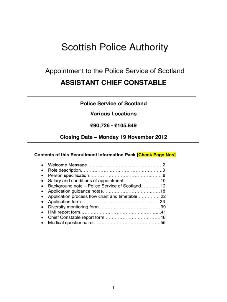 Fillable Online Scottish Police Authority Fax Email Print - pdfFiller