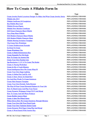 Fillable Online pirf How To Create A Fillable Form In. how to create a ...